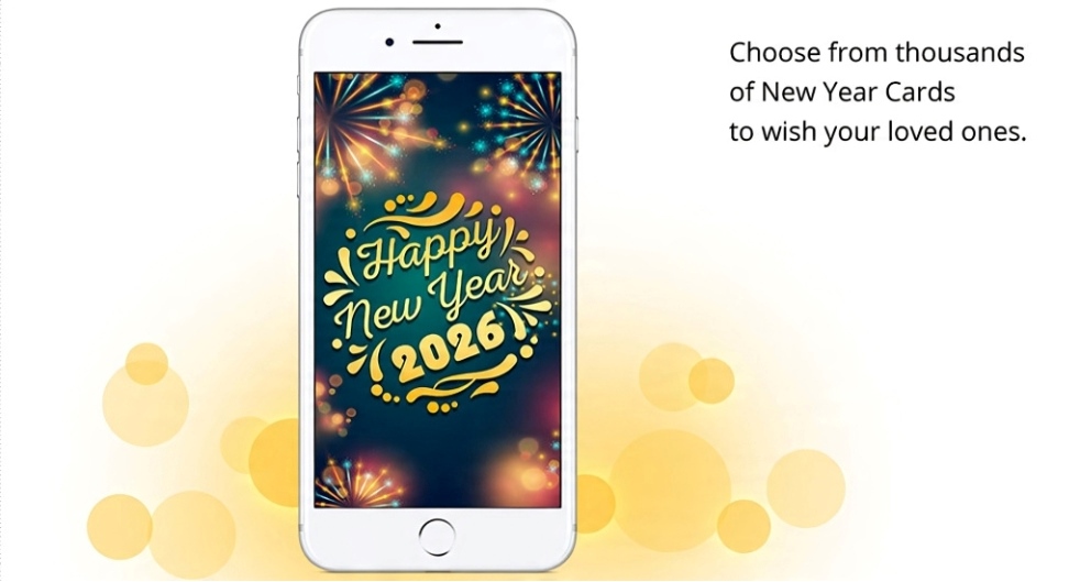 123Greetings Events App - New Year 2021 Cards and Wishes
